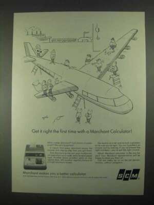 1967 SCM Marchant Calculator Ad | eBay