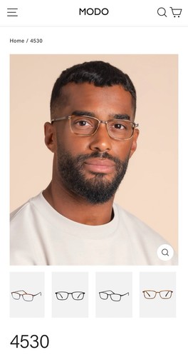 NEW 】MODO Titanium 4530 Eyeglasses Frame 50-17-143 Grey Made in Japan ...