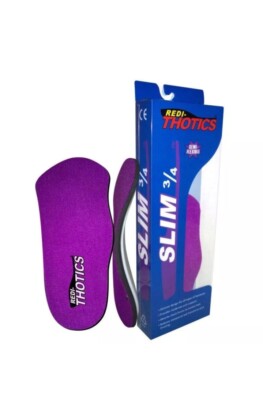 Redi-Thotics 3/4 Length Slim Orthotic Insoles Inserts Arch Support ...