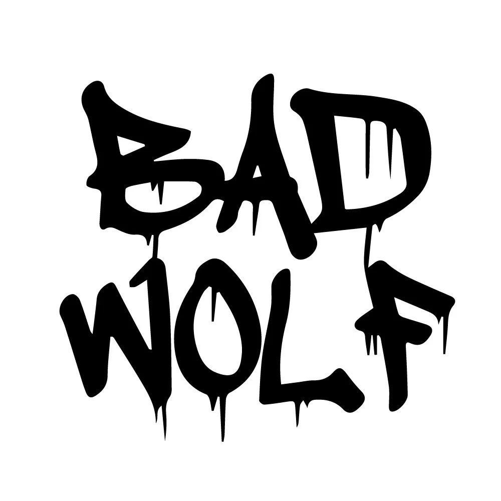 Doctor Who Stencil Bad Wolf