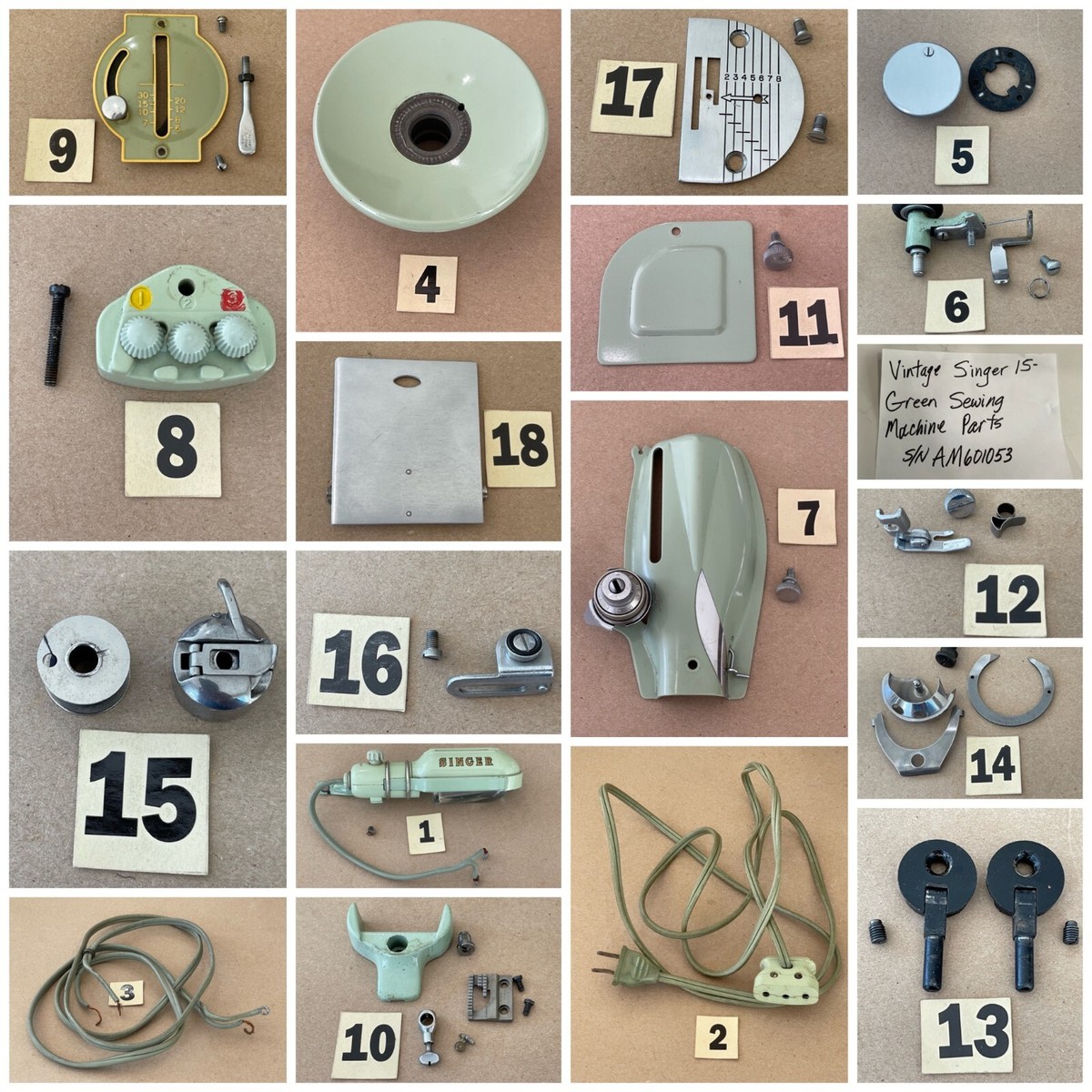 Green Machine Parts