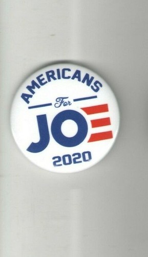 2020 pin AMERICANS for JOE BIDEN pinback President Campaign button | eBay