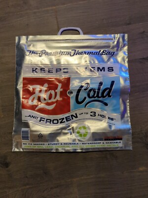 Hot Or Cold Bag Premium Thermal/ Insulated Cooler, 20”x 20” American ...