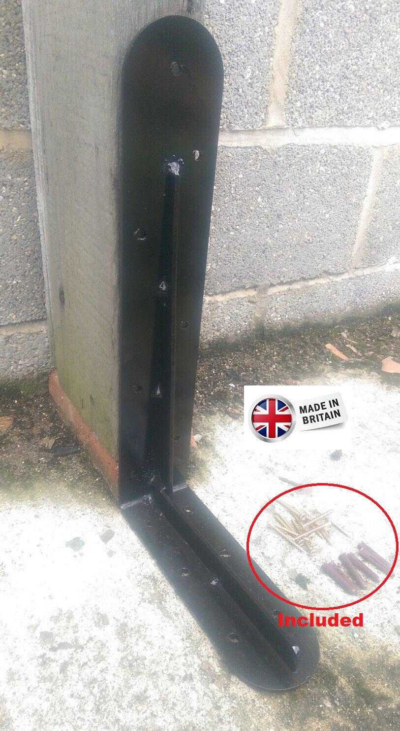 RSL Easy Fence Post Support Repair Spike -Knock In, Concrete In And ...