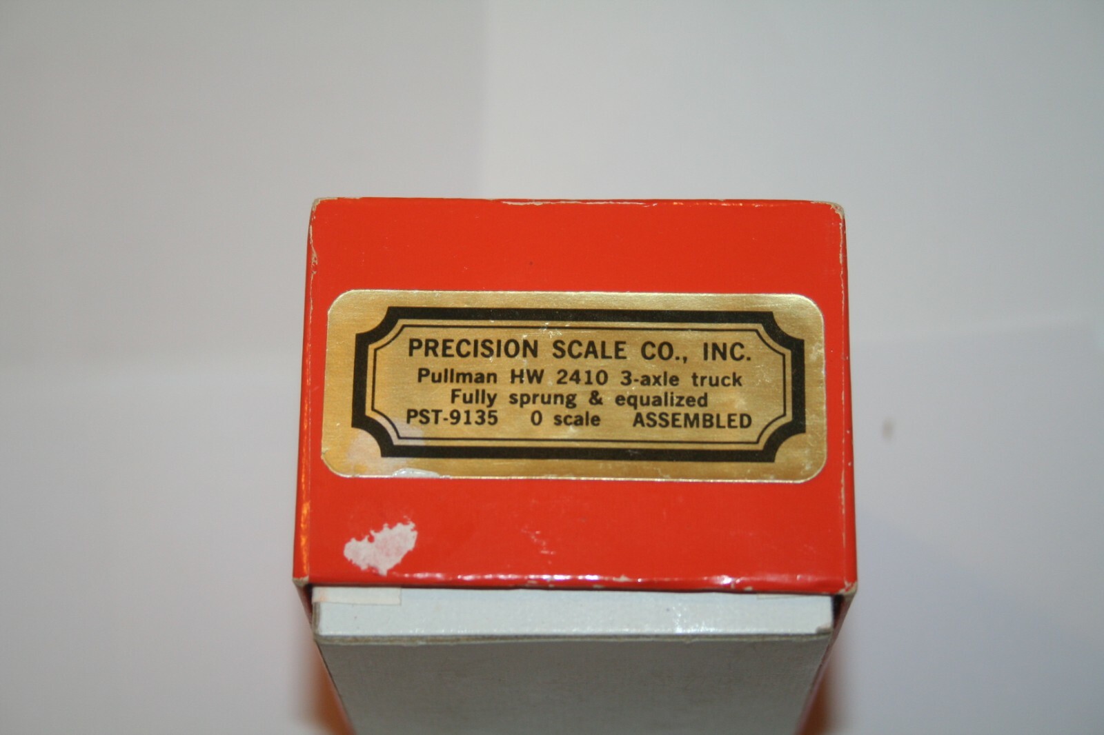 O SCALE PRECISION SCALE CO. PST-9135 PULLMAN HW 2410 3-AXLE TRUCK | eBay