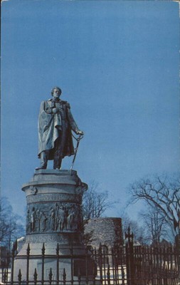 Newport,RI Statue of Commodore Matthew C. Perry,Touro Park Rhode Island ...