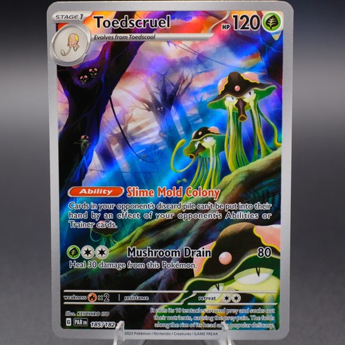 Toedscruel - 185/182 Illustration Rare SV04: Paradox Rift Pokemon TCG ...