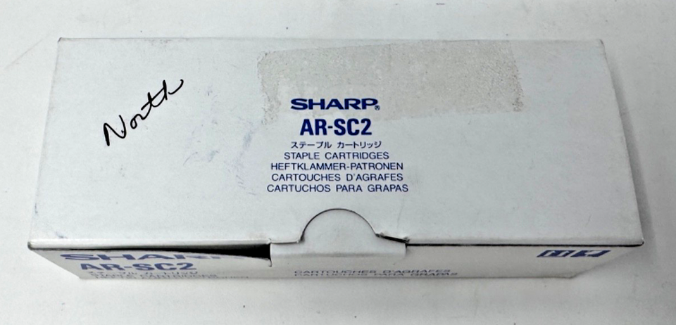 Sharp Finisher Staple Cartridge AR-SC2 (F5A45A-AR-SC2) - FREE SHIPPING ...