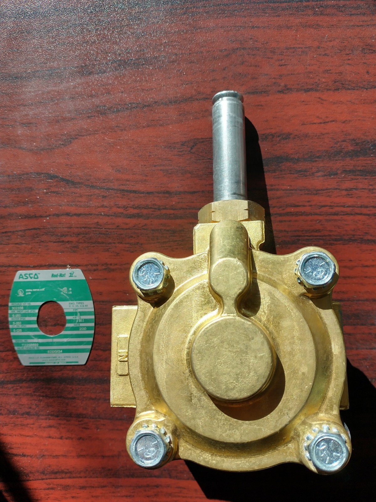 ASCO 8210G014 2-Way Brass Valve 1" NPT Ports BODY ONLY - No Coil, PRICE ...