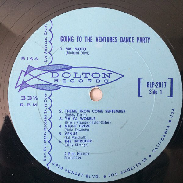 The Ventures - Going To The Ventures Dance Party! (LP, Mono) | eBay