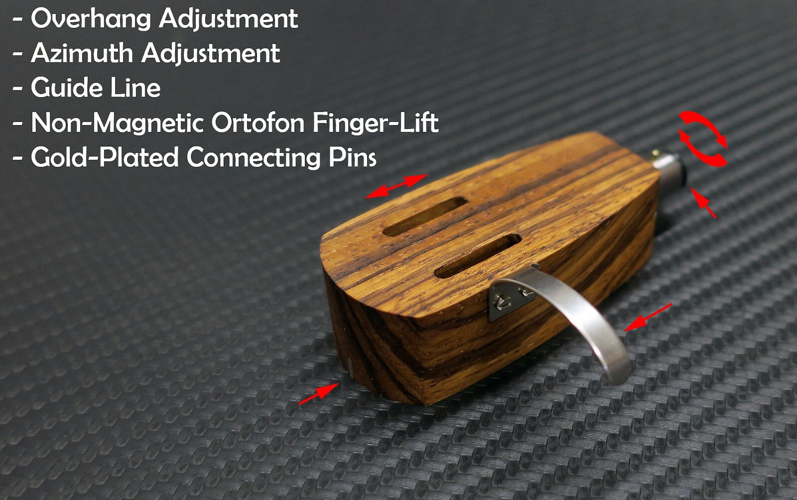 Custom-Made Headshell Opera Collection Series Overhang Azimuth ...