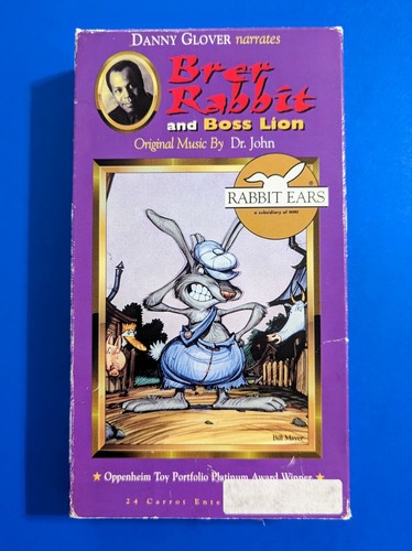 Brer Rabbit & Boss Lion (1997 VHS) Dr. John Danny Glover MMI Rabbit ...