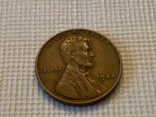 RARE 1944 Lincoln No Mint Mark Wheat Back One Cent Penny Coin - Nice ...
