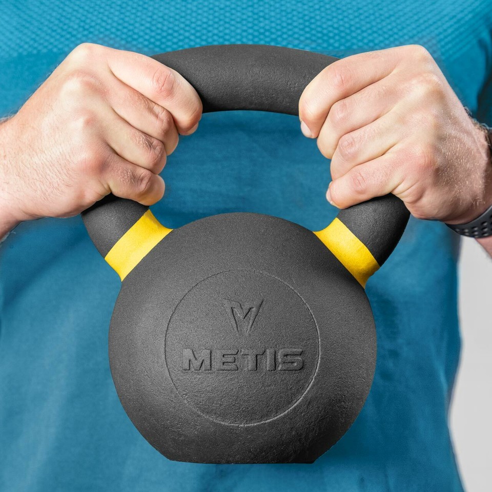 METIS Pro Cast Iron Kettlebells [4-48KG] | COMMERCIAL/HOME GYM ...