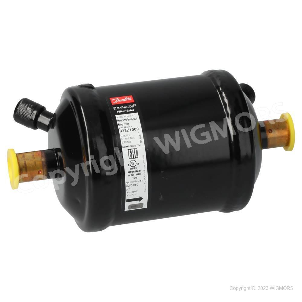Hermetic burn-out filter drier Danfoss DAS 164S VV (1/2") 023Z1009 | eBay