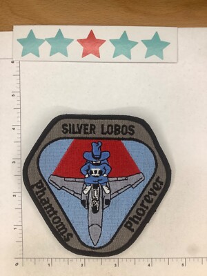 USAF PHANTOMS SILVER LOBOS SQUADRON PATCH | eBay