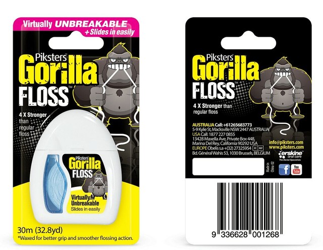 Piksters Gorilla Dental Floss for sale online | eBay