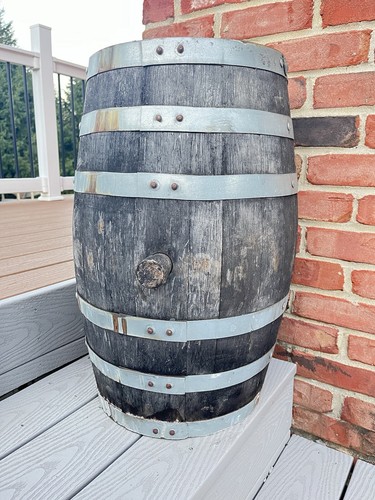 Free Shipping Rustic 10 Gallon Bourbon Barrel, Decor, Bar, Gift, Table ...