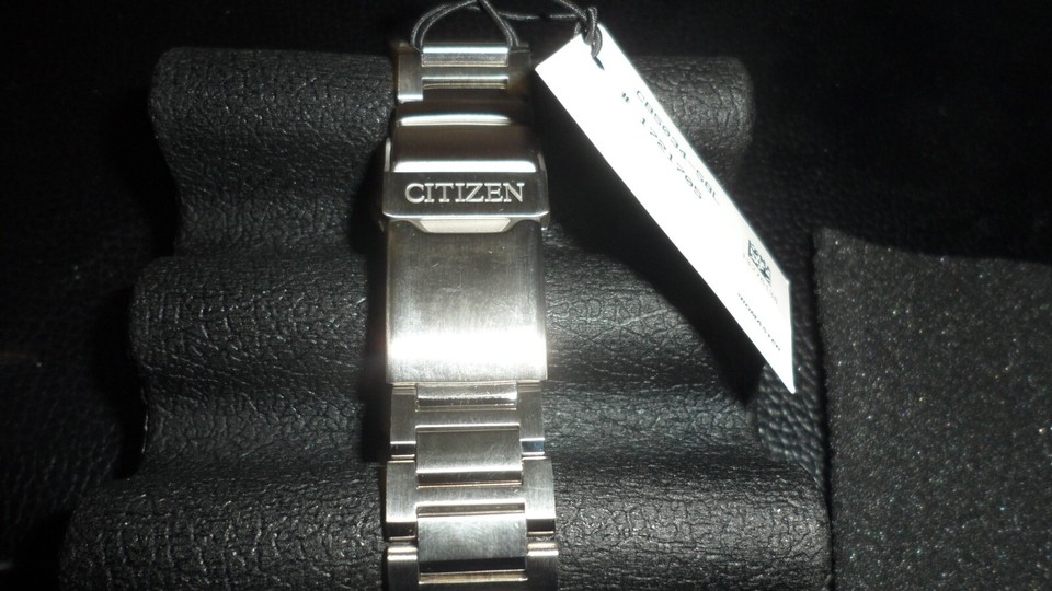 CITIZEN CB5034-58L Men's Eco-Drive Radio Controlled A.T. Chronograph ...