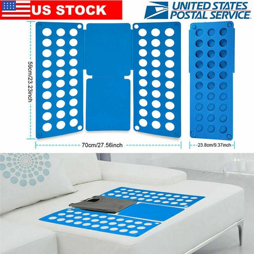 Adult T-Shirt Clothes Fast Fold Flip Folder Folding Board Laundry ...