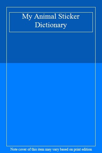 My Animal Sticker Dictionary | eBay