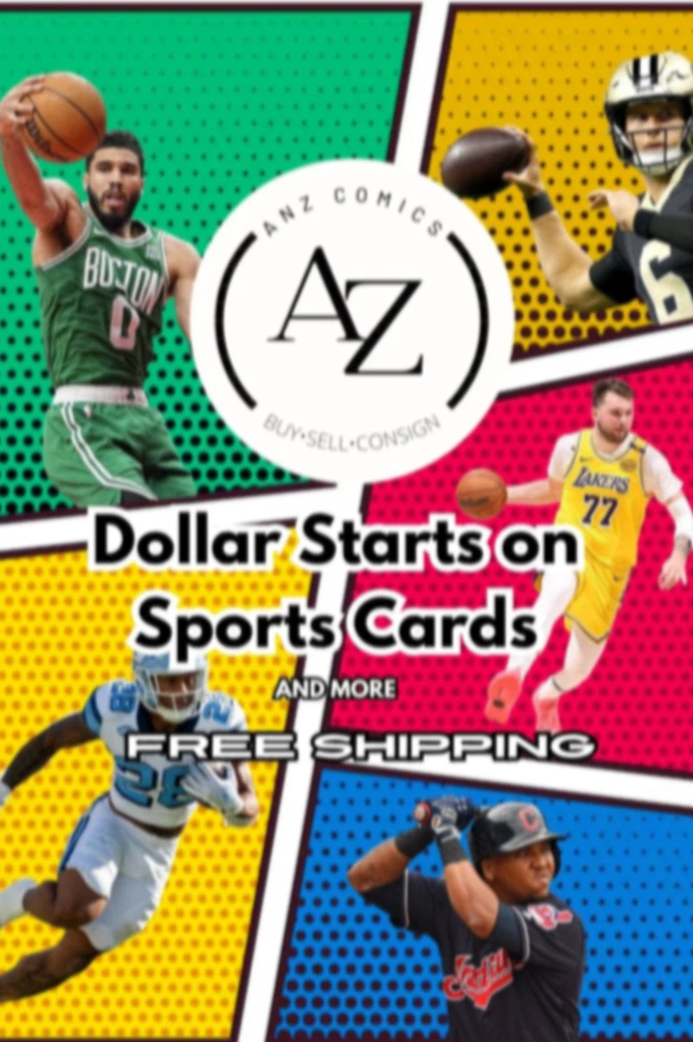 AnZ Sports Singles!! NFL,MLB,NBA,AEW,NASCAR!! Free Shipping! - eBay Live