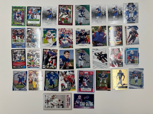 Buffalo Bill 34 Card Lot OJ Simpson Ray Davis Roscoe Parrish /100 ...