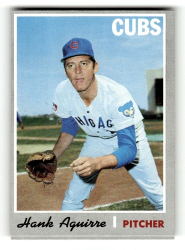 1970 Topps Chicago Cubs Hank Aguirre #699 EXMT HI# | eBay