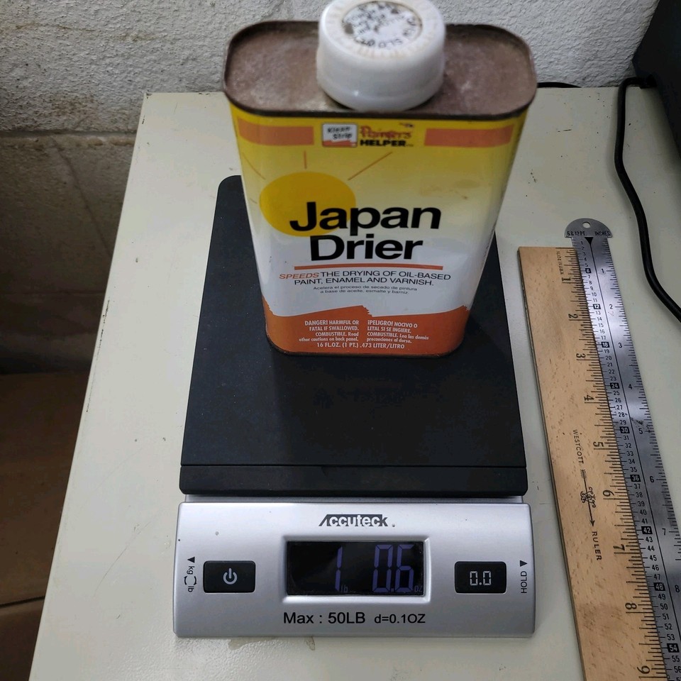 Klean Strip Japan Drier - Speeds Up Dry Time, Oil Based Paint & Enamel ...