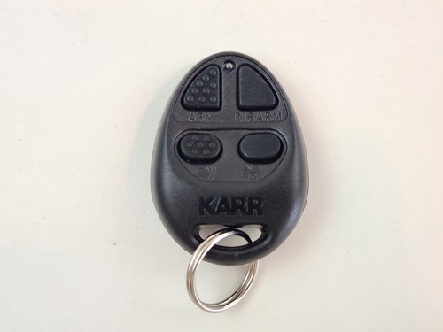KARR REMOTE FOB KEY LESS ENTRY AUTO LED-RED KEYFOB 4-BUTTON ALARM ...