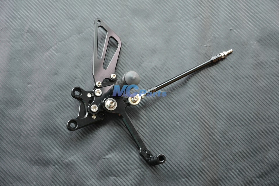 CNC Adjustable Rearset Foot pegs Rear set For Suzuki SV650 / SV650S SV ...