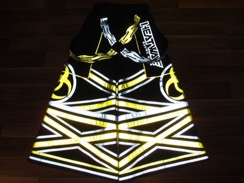 Heatwave phat pants rave gear reflective dance wear hardstyle reflector ...