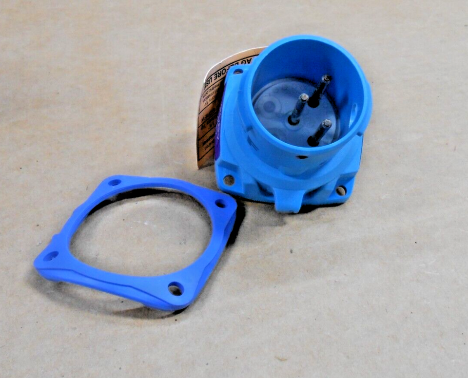 NEW MELTRIC 63-18162 INLET/PLUG DSN20 20 AMP 2P+G 208V TYPE 4X | eBay
