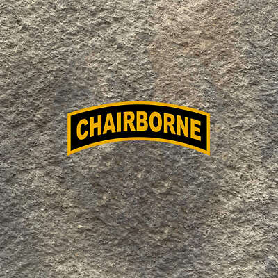 Chairborne Vinyl Decal | eBay