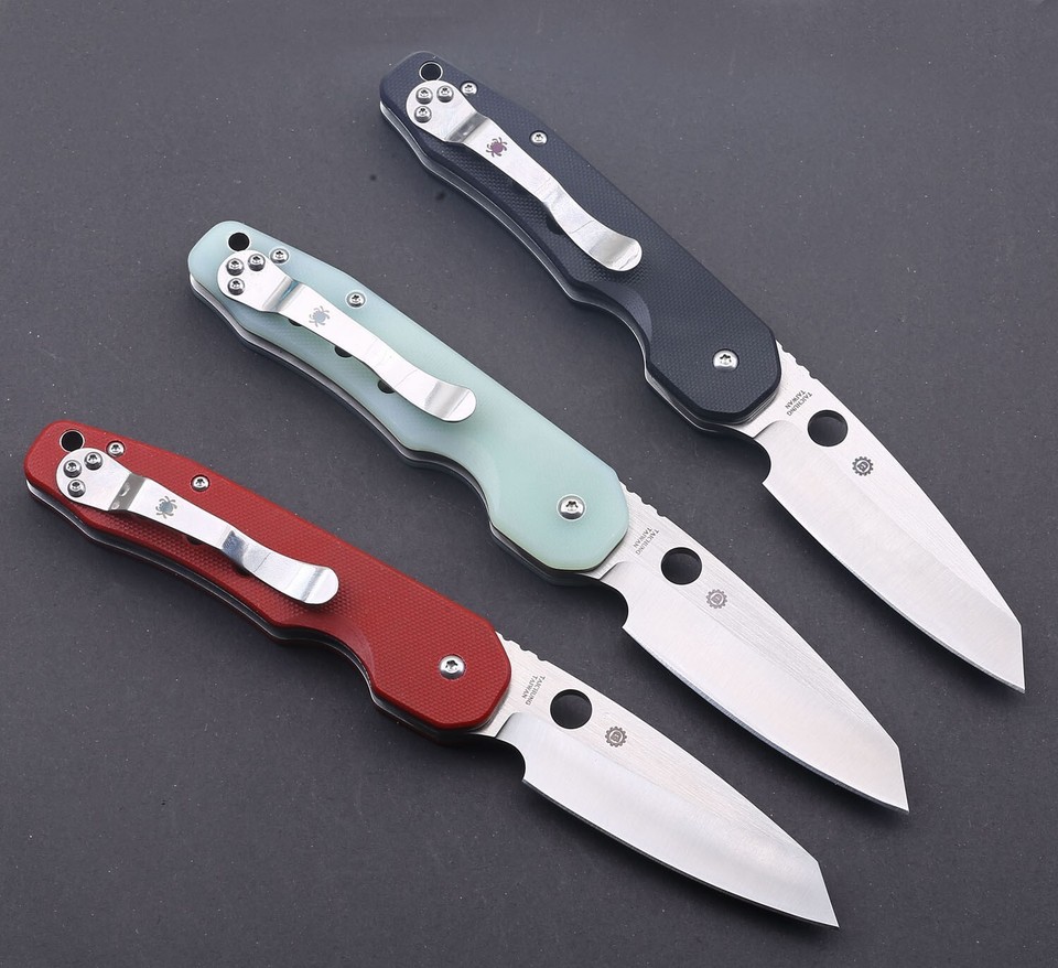 Black G10 Handle Survival Tactical Folding Pocket Knife Bottom Lock ...