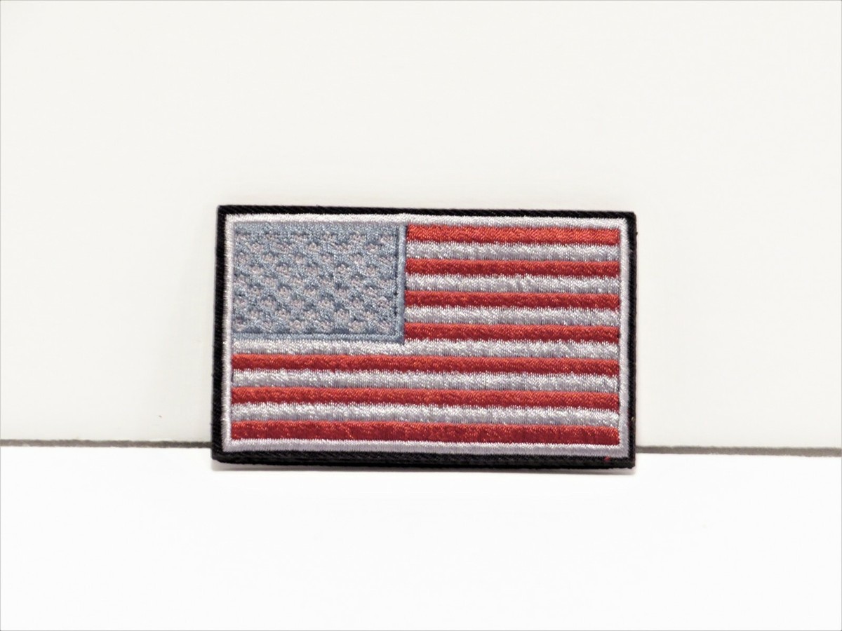 American Flag Hook Loop Patches 7378