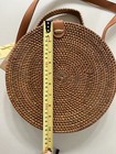 Collection Eighteen Womens Bamboo Circle Hand Crafted Shoulder Purse ...