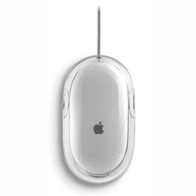 Apple White Pro Mouse M5769 - USB Optical Mac Pro Mouse Apple Clear ...