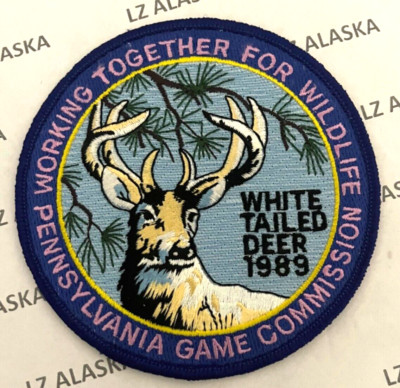 PENNSYLVANIA GAME COMMISSION WORKING TOGETHER FOR WILDLIFE 1989 PATCH ...