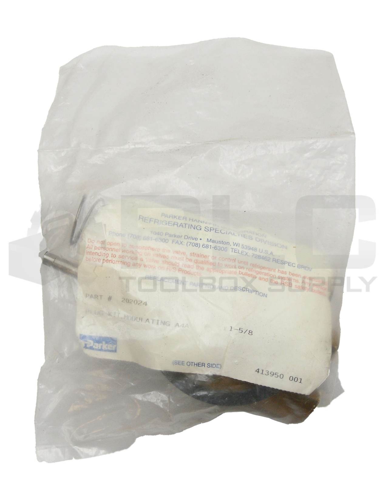 NEW SEALED PARKER 202024 MODULATING PLUG KIT A4A 1-5/8 | eBay