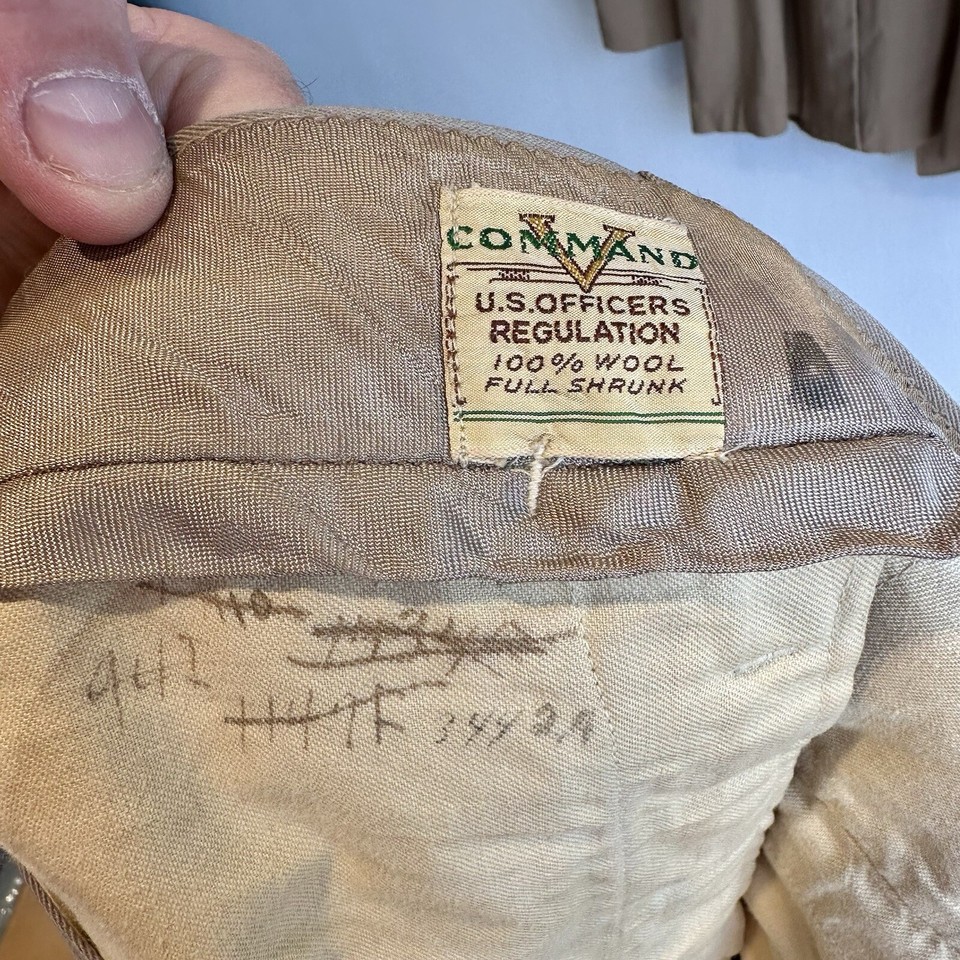 WWII US Army Air Corps 8th AAC Div Named Pilot Patched Uniform Set | eBay