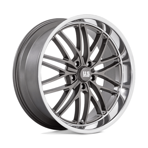 US Mag 1PC U139 SANTA CRUZ 22X9 5x127 15 78.10 ANTHRACITE W/ DIAMOND ...