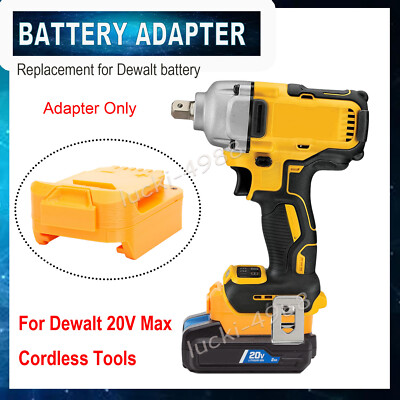 Battery Adapter For Hart 20V Li-Ion Battery Convert to for Dewalt 20V ...