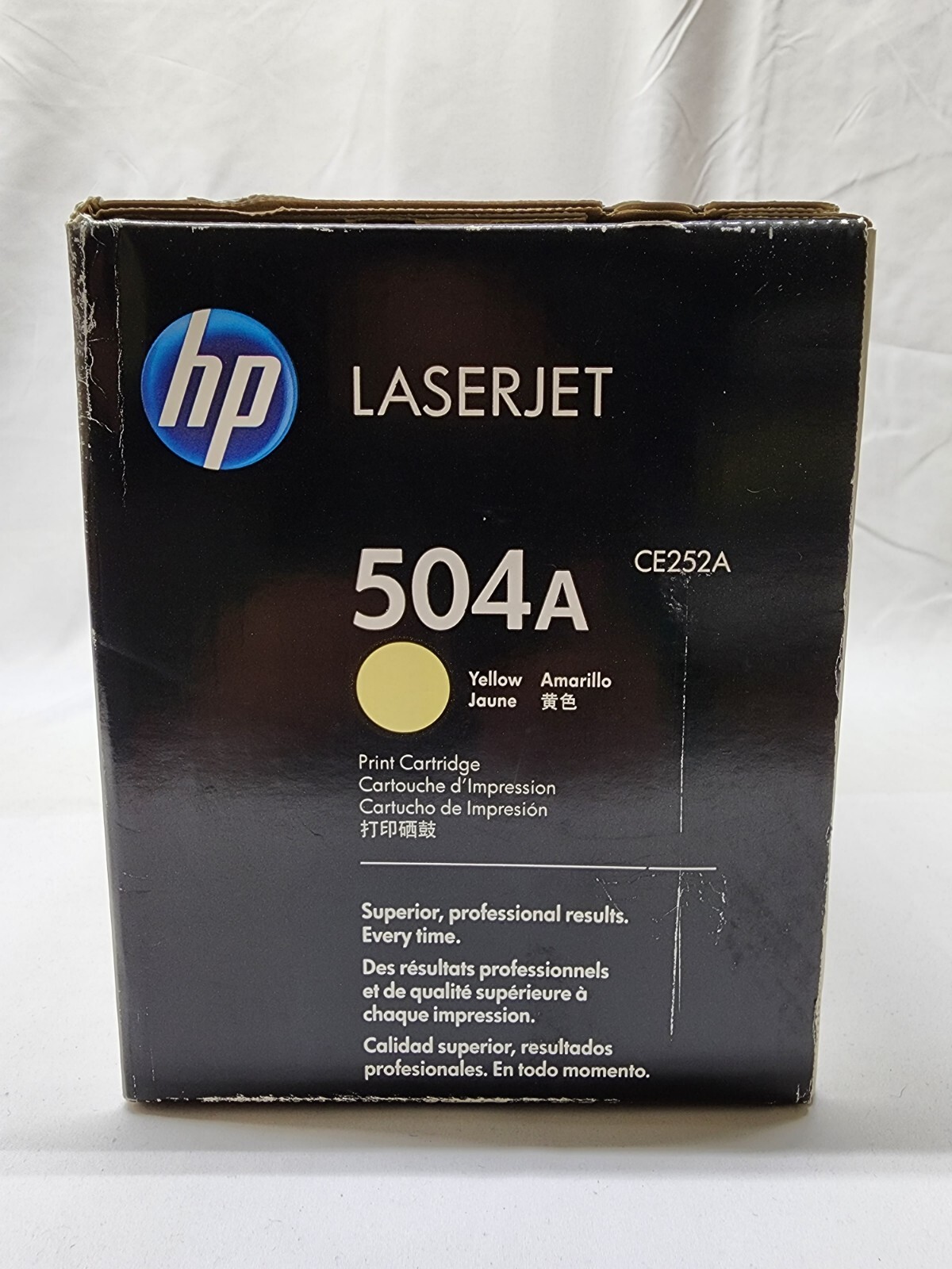 HP 504A Yellow Toner Cartridge CE252A LaserJet Laser 504 Oem Sealed | eBay