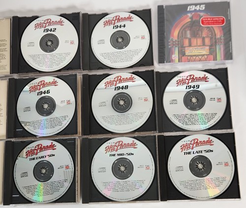 Time Life Your Hit Parade CD Lot of 19 1940s 50s 1950-1959 Original ...