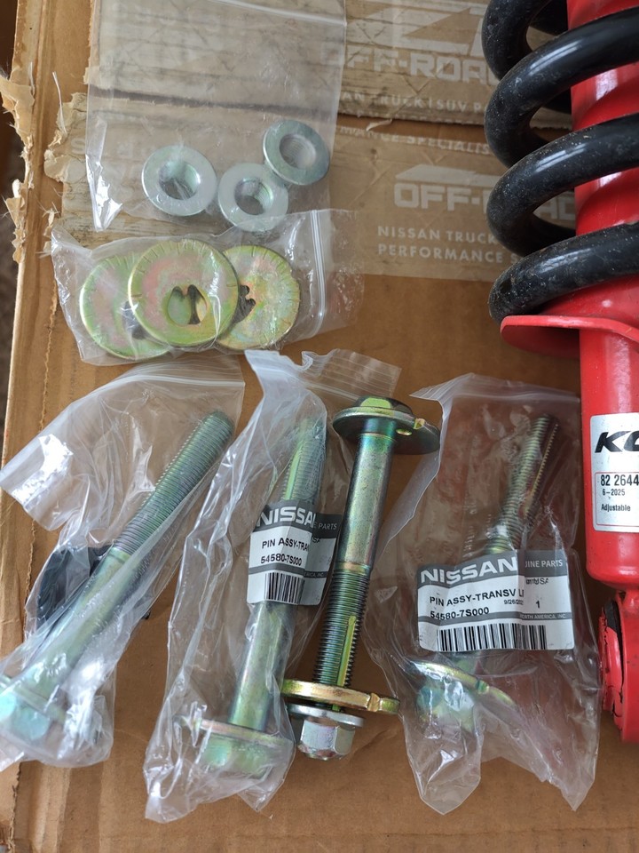 Nissan Frontier Front Shocks/Springs Koni ADO with Eccentric Bolts | eBay
