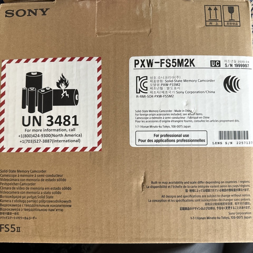 Sony FS5 Mark II With Zoom Lense | eBay