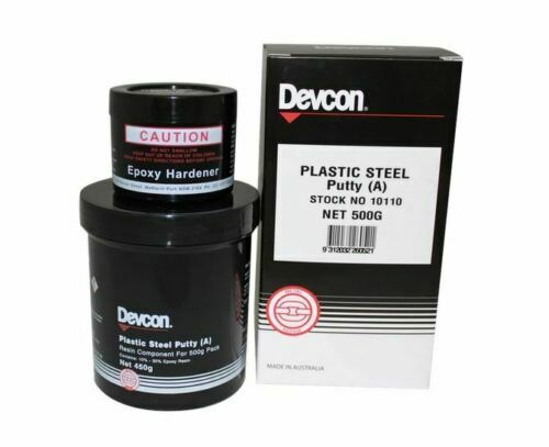 Devcon Plastic Steel Putty A 500g Epoxy Hardener 10110 | eBay
