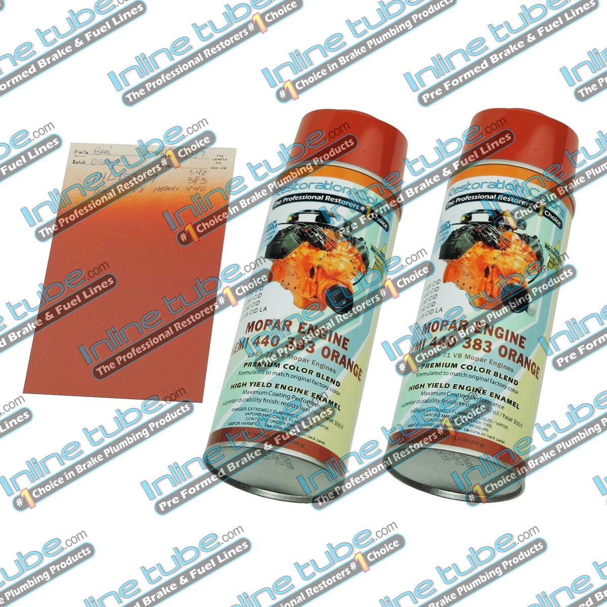 65-71 Mopar Dodge High Temp Engine Enamel Hemi 440 383 Orange Spray ...