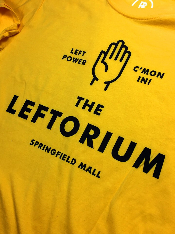 The Leftorium T-Shirt! LEFT POWER Ned Flanders inspired tee ...